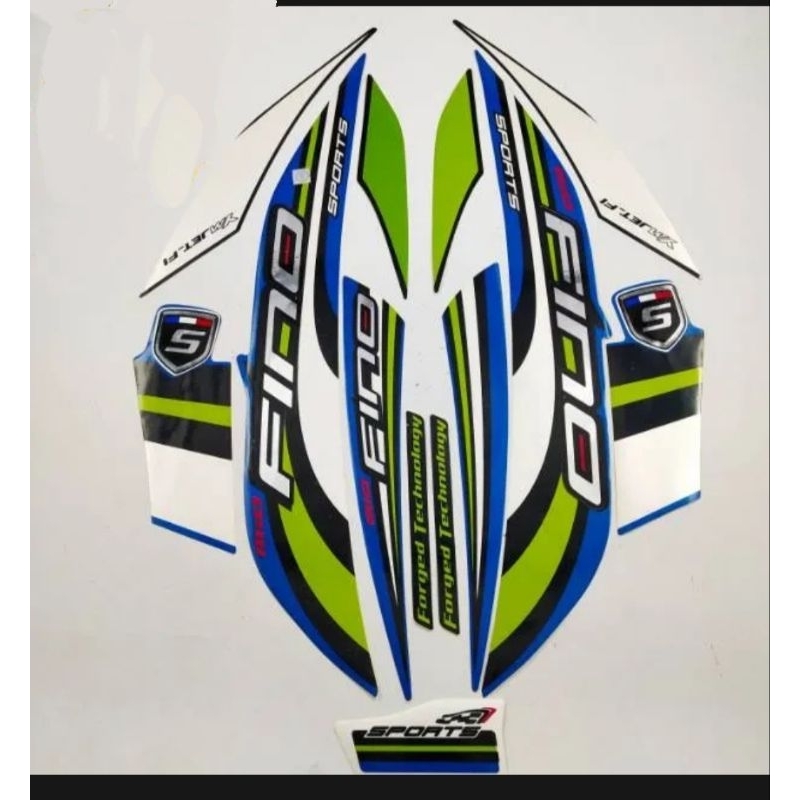 Jual Striping Sticker Lis les decal polet orian standar motor yamaha ...