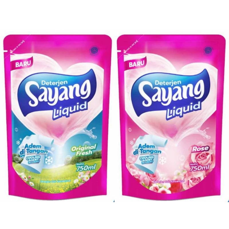 Jual Sayang Detergen Cair 750 ml | Shopee Indonesia