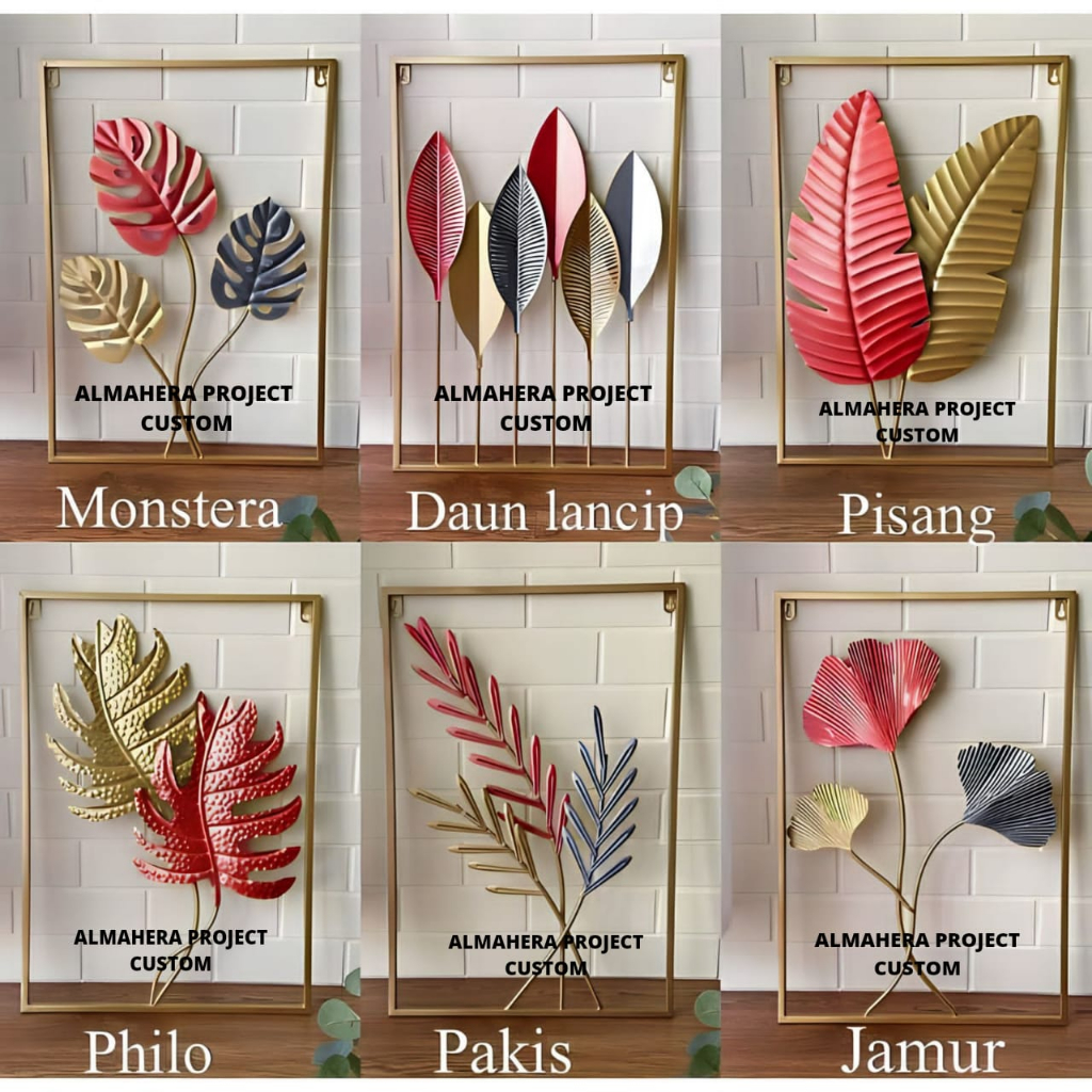 Jual ALMAHERA PROJECT TERLARIS Model New Custom Hiasan Dinding besi ...