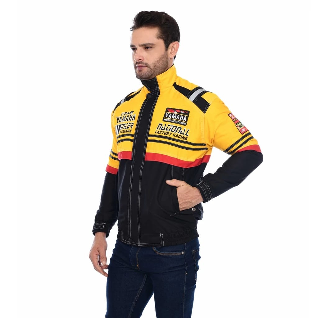 Jual Jaket Yamaha Internasional Kuning Hitam Motor Pria F1zr Rx king ...