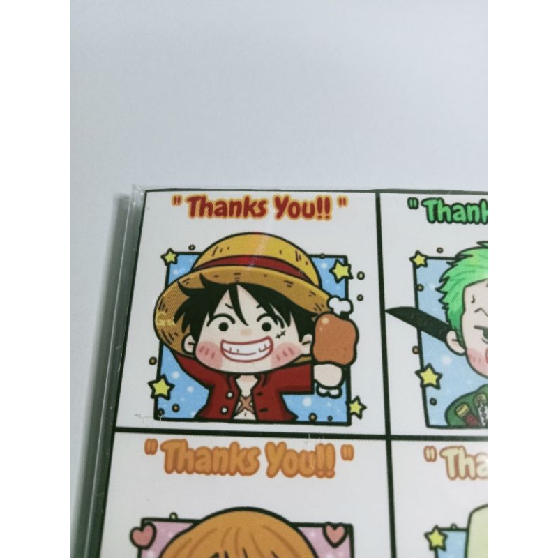 Jual Sticker Thank You One Piece | Shopee Indonesia