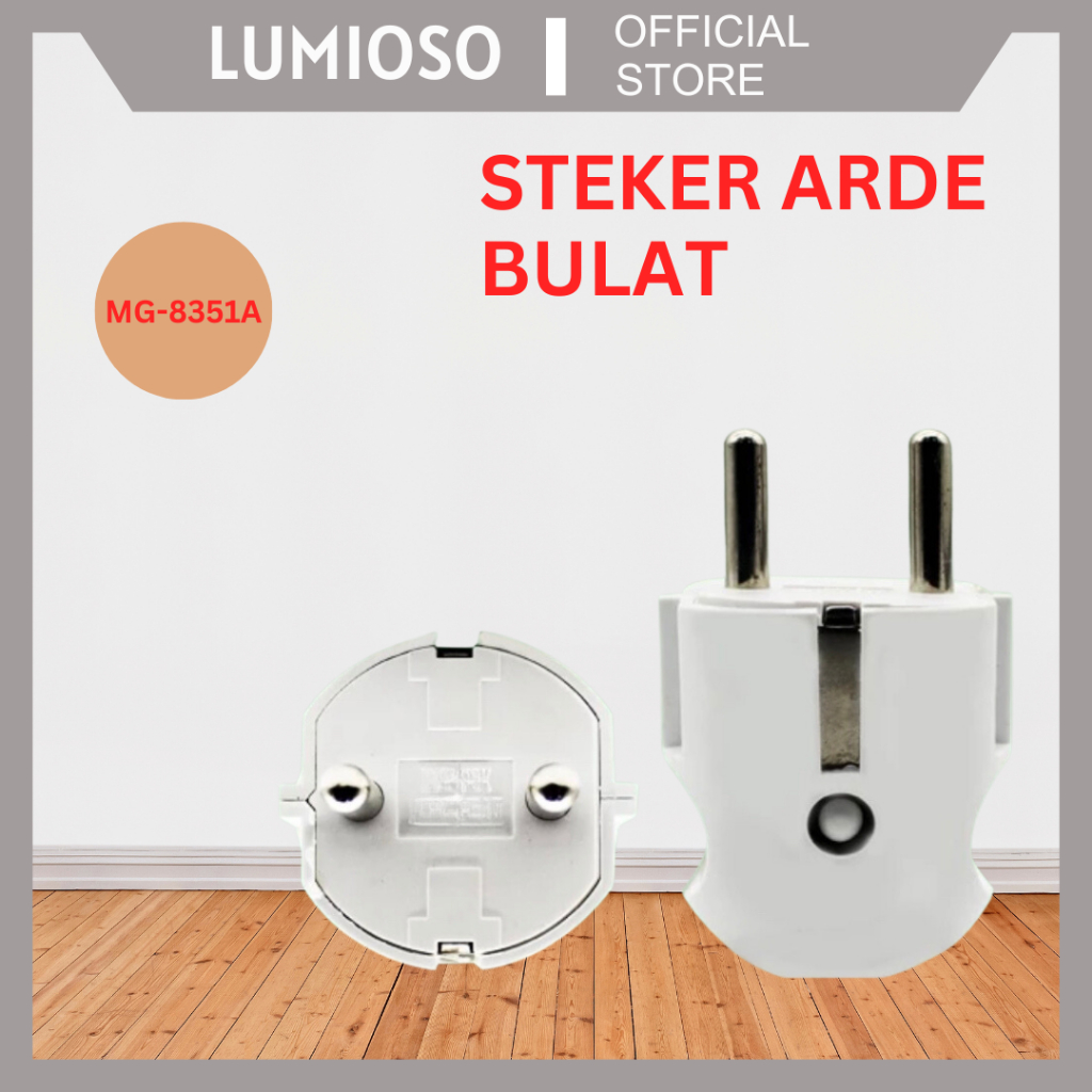 Jual Steker Bulat Colokan Arde Sambungan Listrik Awet Termurah ...