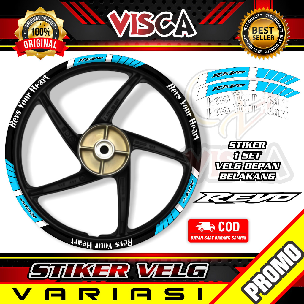 Jual Stiker Velg List Velg Motor Stiker Velg Sticker Velg Revo Simple ...