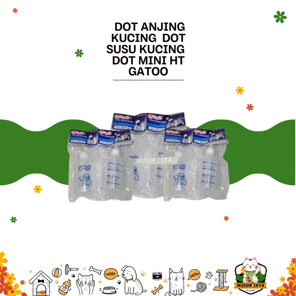 Jual Botol Dot Anjing Kucing/Dot Mini HT Gatoo/Dot Susu Kucing | Shopee ...