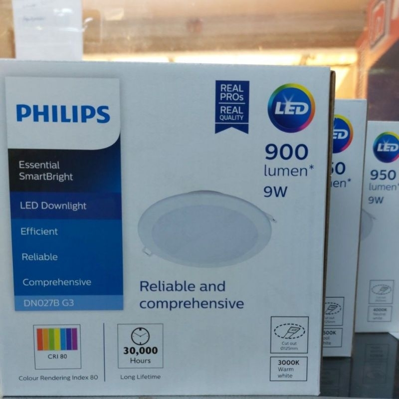Jual Lampu Philips Led downlight DN027B G3 9w / 9Watt 5" 3000k/4000k/6500k | Shopee Indonesia