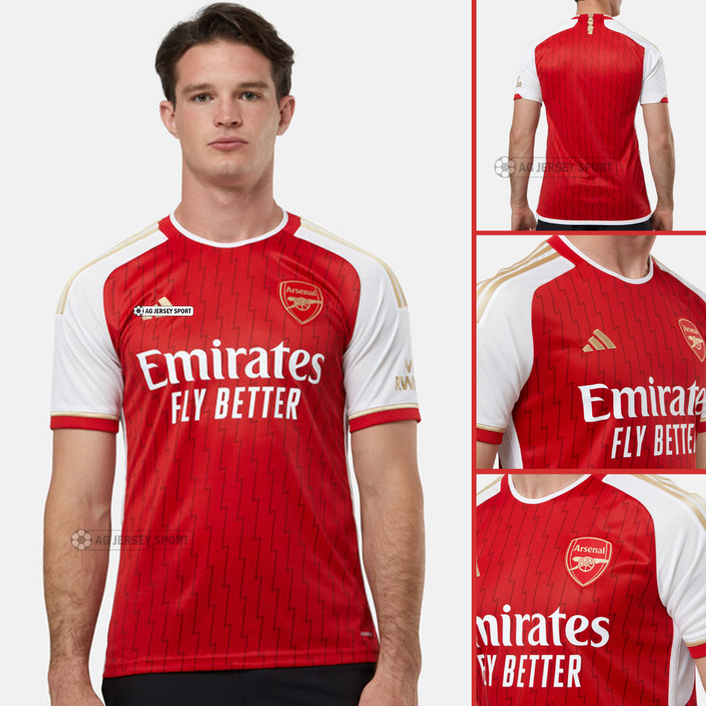 Jual JERSEY OLAHRAGA NEW ARSENALL HOME 2023 2024 GRADE ORI IMPORT BAJU ...