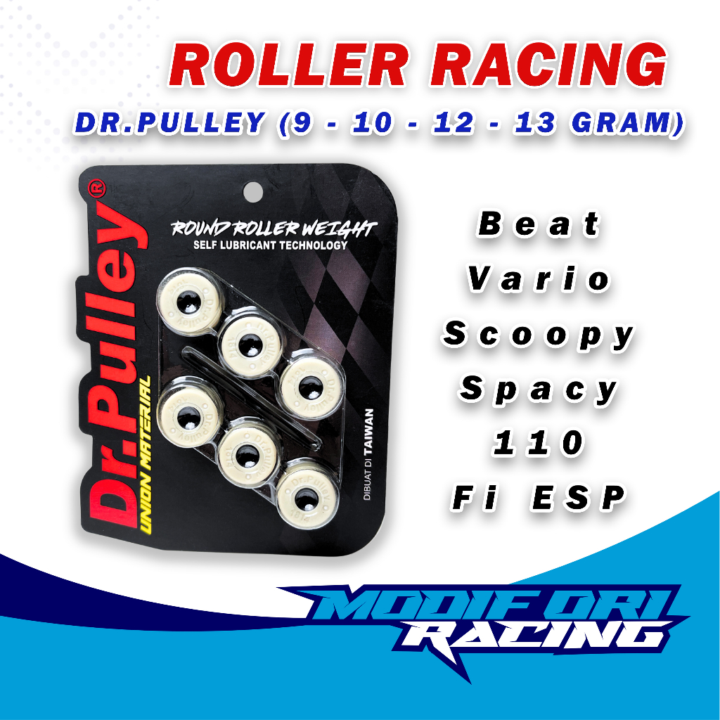 Jual BEAT FI Roller Racing dr Pulley Scoopy Beat Vario Spacy 110 FI ESP ...