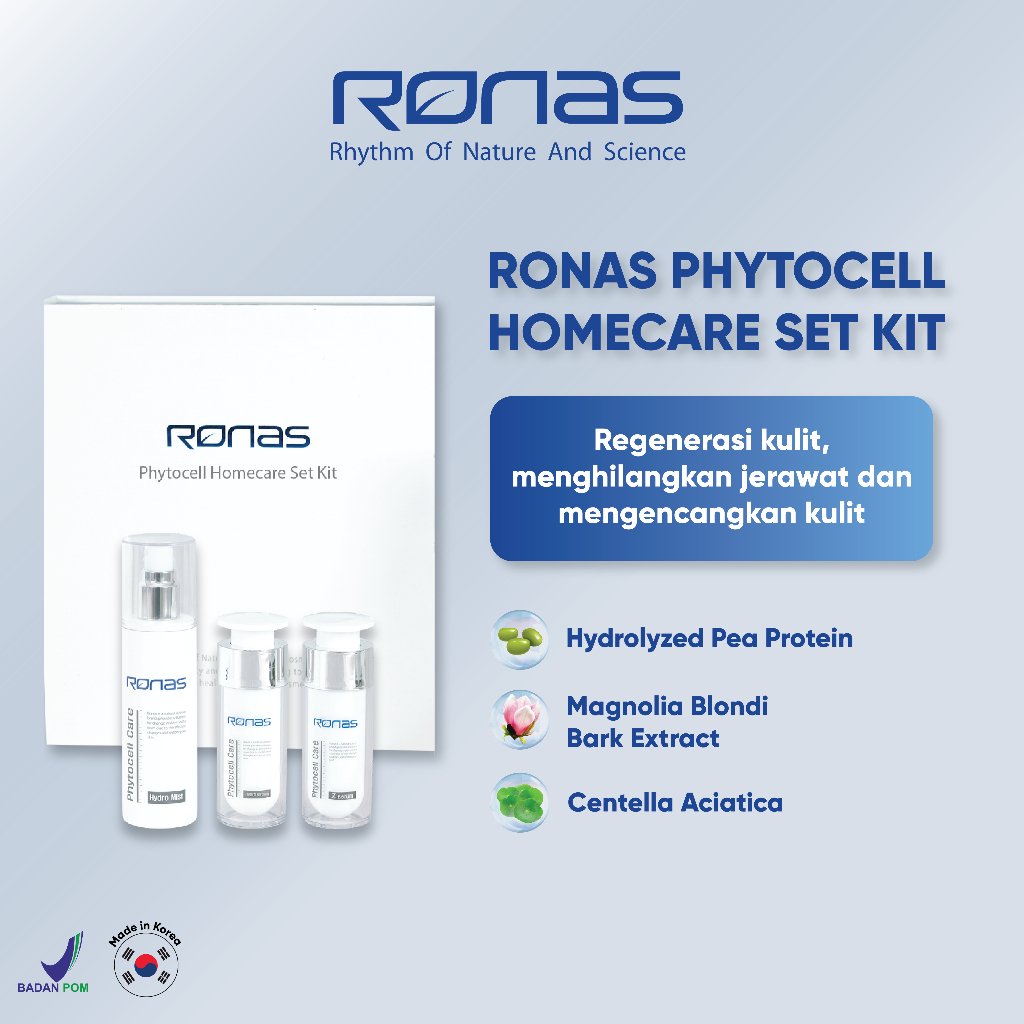 Jual RONAS Phytocell Homecare Set Kit | Shopee Indonesia