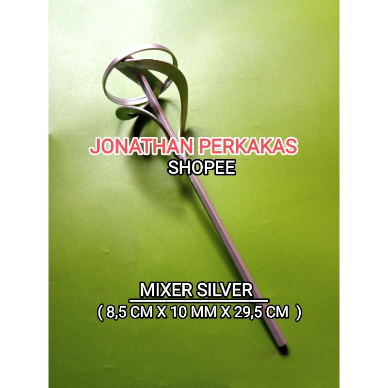 Jual pengaduk cat semen mortar/as mixer/mixer silver/alat aduk cat ...