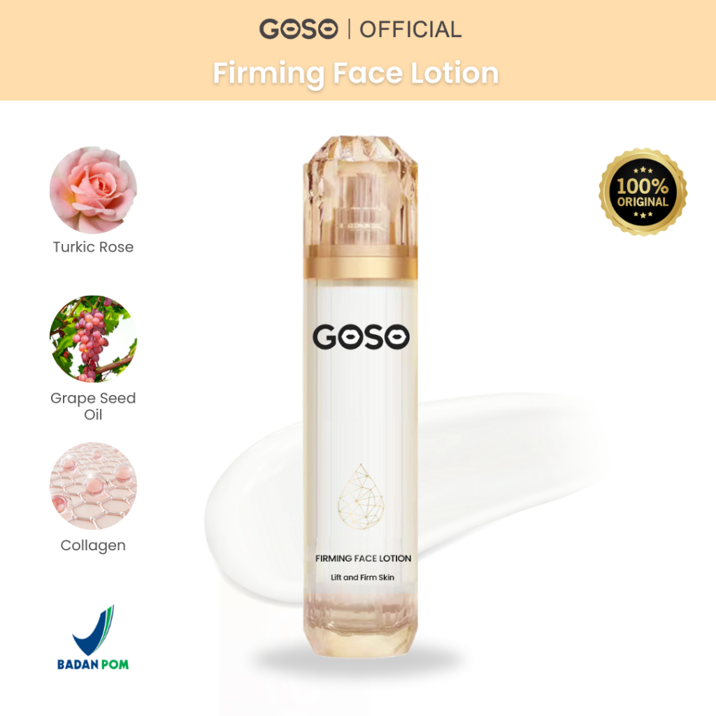 Jual GOSO FACE LOTION Lotion wajah Pelembab Wajah Penuaan Dini ...