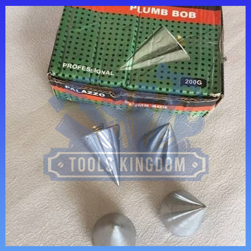 Jual Lot Tukang Kerucut Palazzo 200 Gram / Lotan Bandul Timbangan Plumb ...