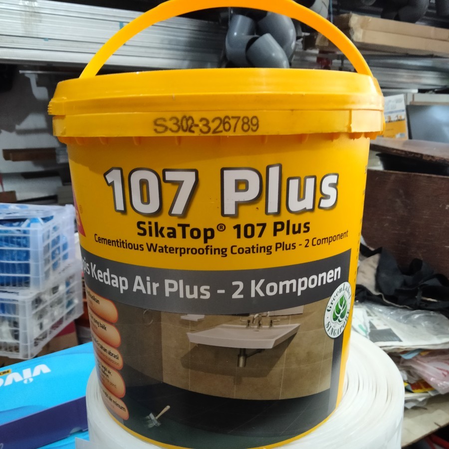 Jual SIKA TOP/SIKATOP 107 plus (A+B) semen waterproofing 2 komponen 4 kg | Shopee Indonesia