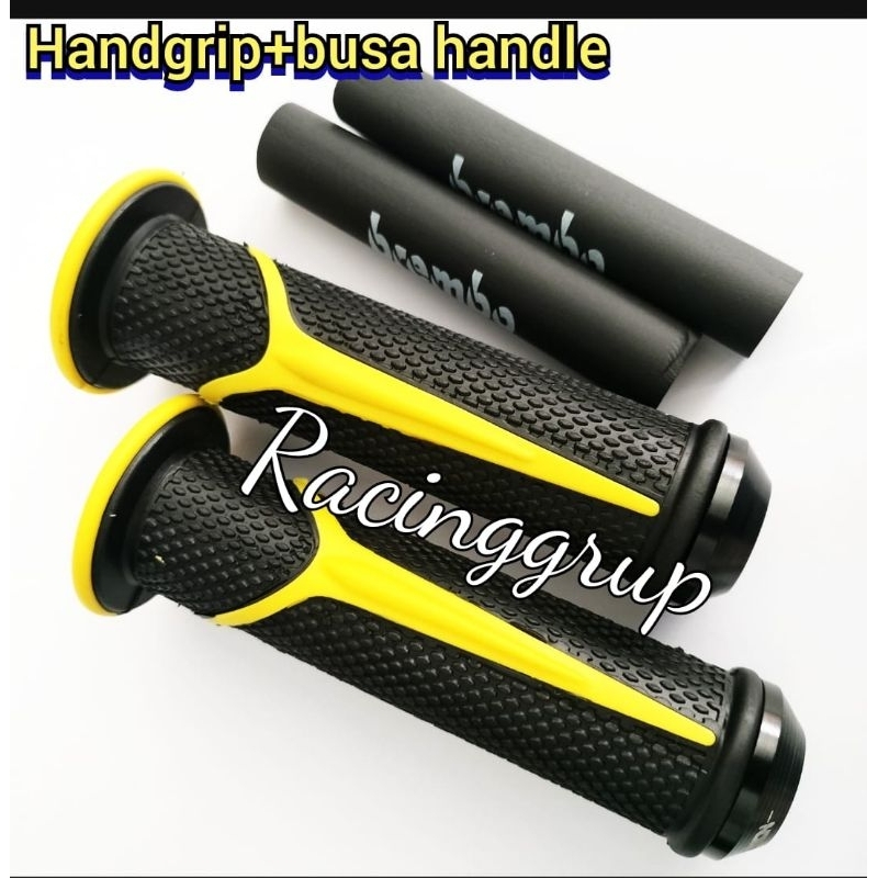 Jual grip handgrip handpad model panah plus jalu cnc free busa handle ...