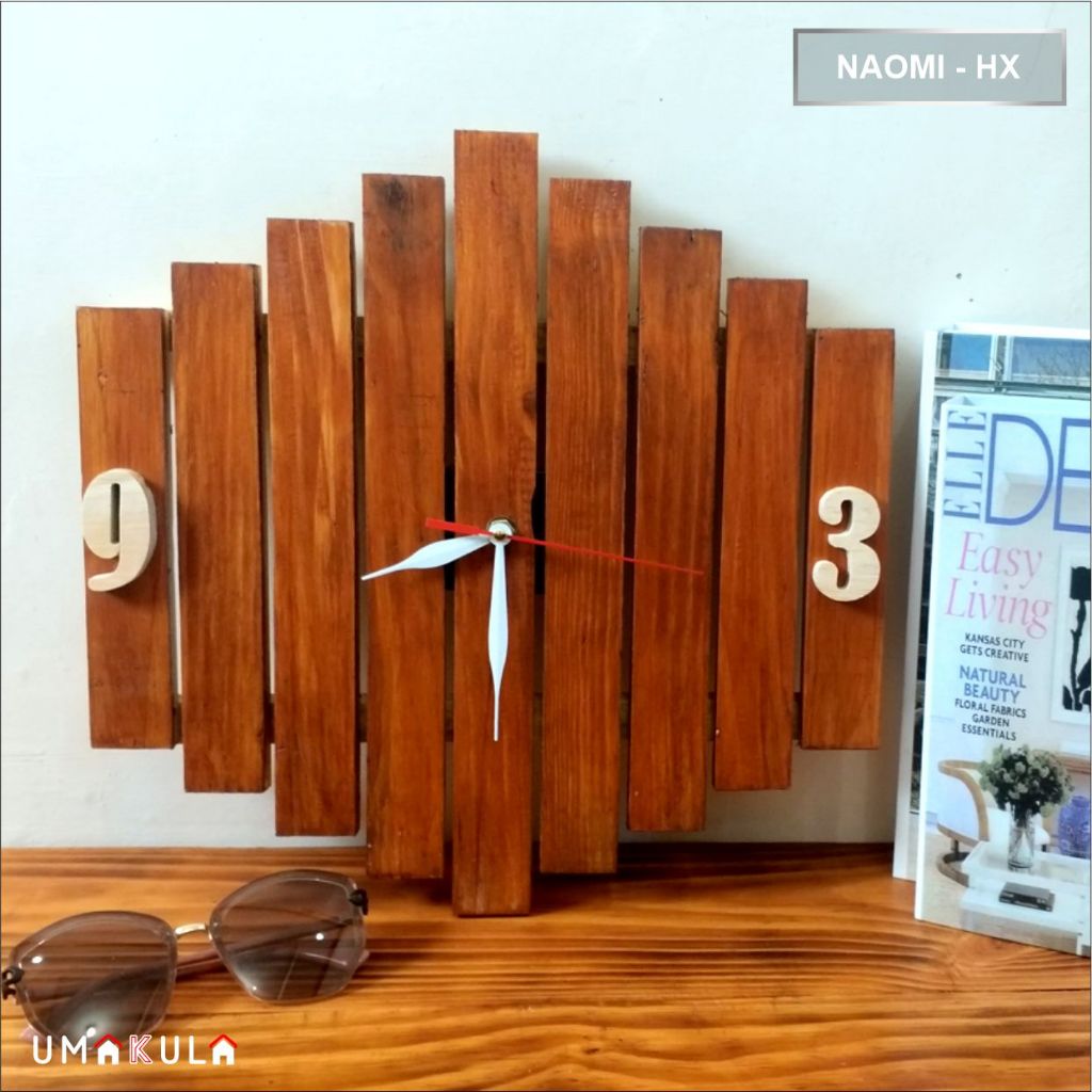 Jual JAM DINDING KAYU JATI BELANDA SOLID UNIK MEWAH RUANG TAMU ...