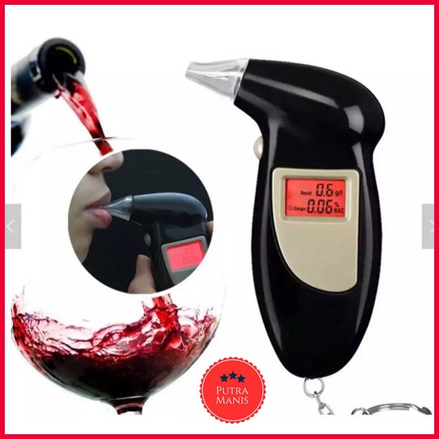 Jual Alat Uji Pendeteksi Kandungan Alkohol Digital Breath Alcohol ...
