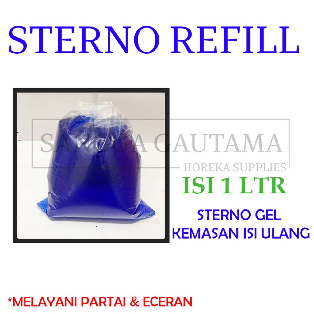 Jual Sterno Gel Refill isi ulang kompor catering pemanas makanan ...