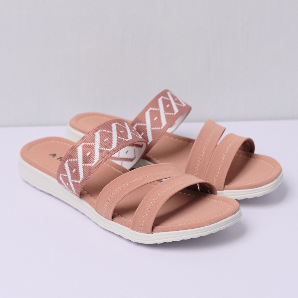 Jual Arezo - Sandal Wanita Wedges Kekinian ALL COLOR Sendal Cewek ...