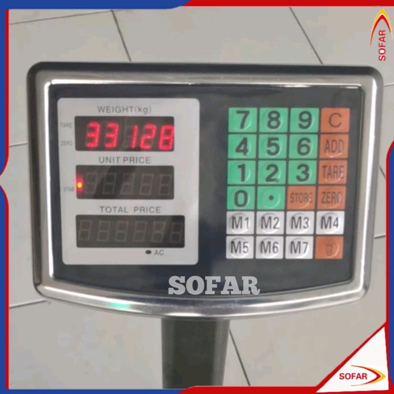 Jual Indikator Timbangan Digital Kepala Timbangan Digital 200kg 300kg | Shopee Indonesia