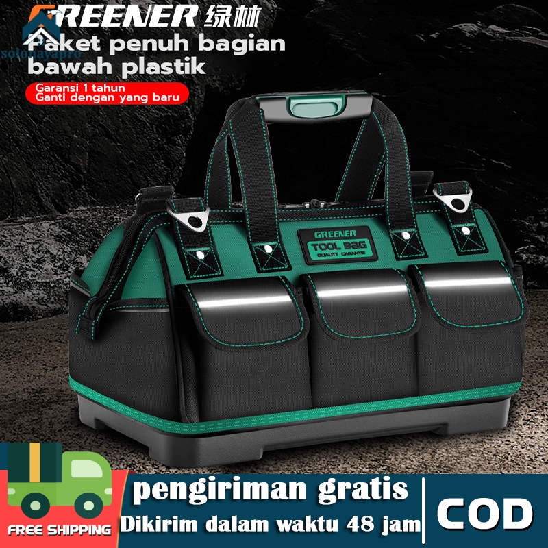 Jual GREENER Tas Perkakas Toolkit Toolbox Toolbag Storage Tahan air ...