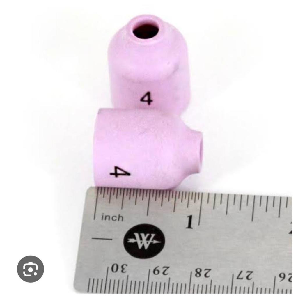Jual 53N58 No4 Keramik Argon No 4 Gas Lens Nozzle No4 53N58 WP9 WP20 ...
