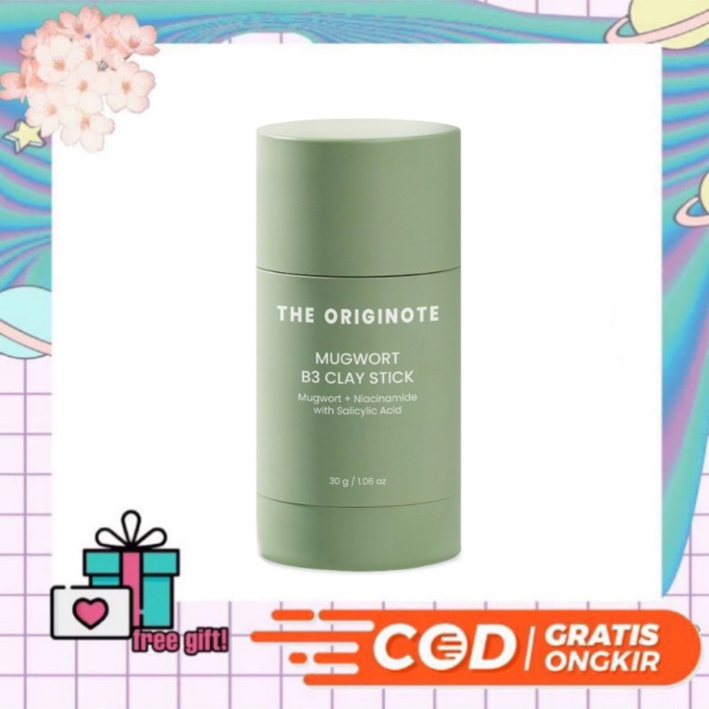 Jual [ORI] THE ORIGINOTE Mugwort B3 Clay Stick Mask 40g | Shopee Indonesia