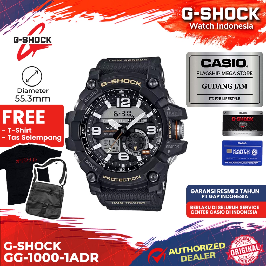 Jual G-Shock GShock GG-1000-1ADR GG-1000-1A GG-1000 GG1000 GG 1000 ...