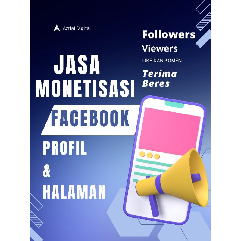 Jual Monetisasi Facebook (Member Grup 500K Non Drop) | Shopee Indonesia