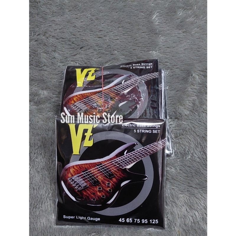 Jual Senar Bass VZ 5 String 045 Super Light Gauge - Senar Bass Elektrik ...
