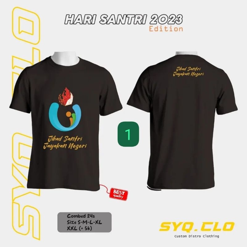 Jual Kaos Hari Santri Nasional 2023 /Kaos HSN 2023 / Kaos Hari Santri ... Jual Kaos Hari Santri Nasional 2023 /Kaos HSN 2023 / Kaos Hari Santri ...