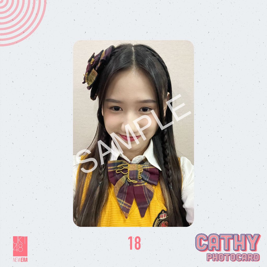 Jual Photocard Cathy Cathleen Nixie JKT48 PC Photopack Selca Unofficial ...