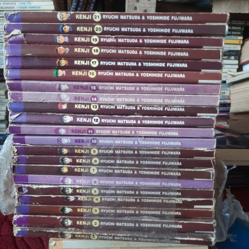 Jual KOMIK KENJI VOL 1 SAMPAI 21 TAMAT RIUCHI MATSUDA | Shopee Indonesia