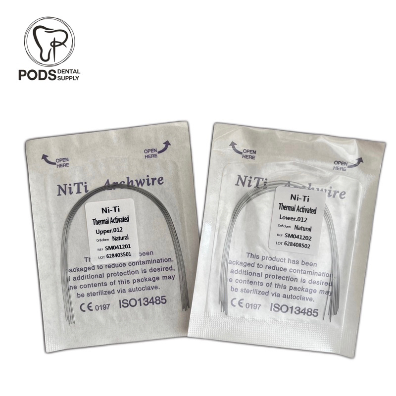 Jual Kawat Wire THERMAL 012 014 016 018 Upper Lower 10pc/pack | Shopee ...