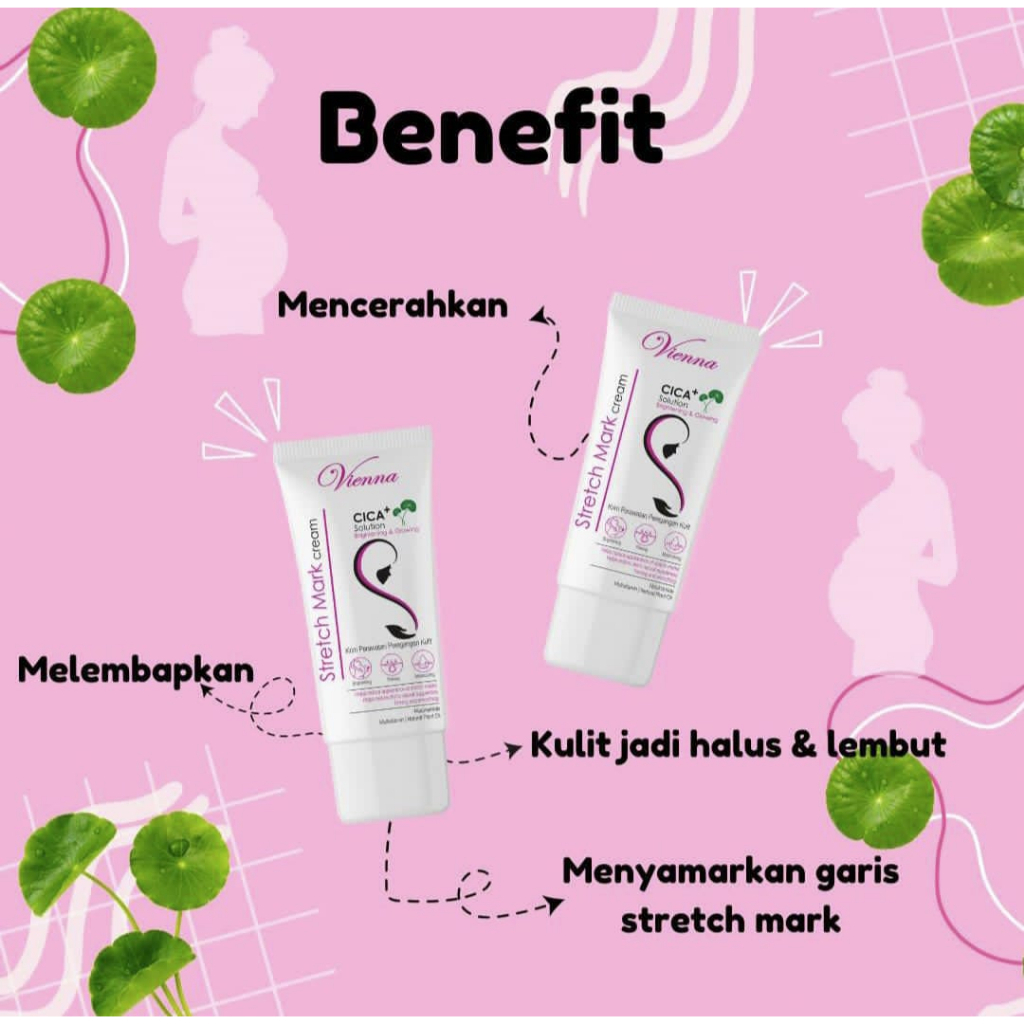 Jual VIENNA Stretch Mark Cream - 80ml | 30ml | Shopee Indonesia