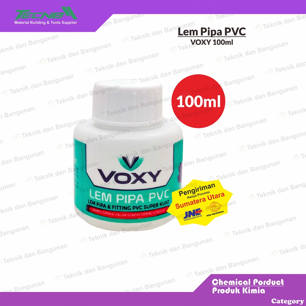 Jual Lem Pipa / Lem Paralon / Lem Fitting PVC / Lem Talang Voxy 100 gram | Shopee Indonesia