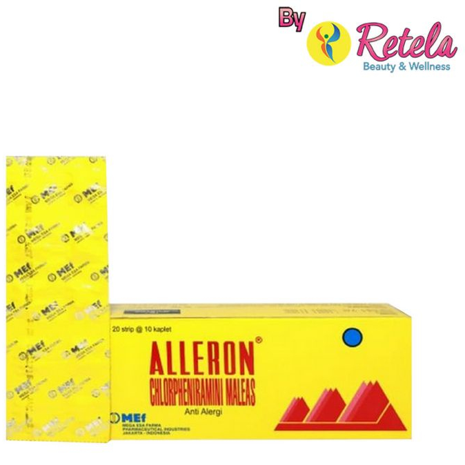 Jual Alleron 4mg 10 Tablet | Shopee Indonesia
