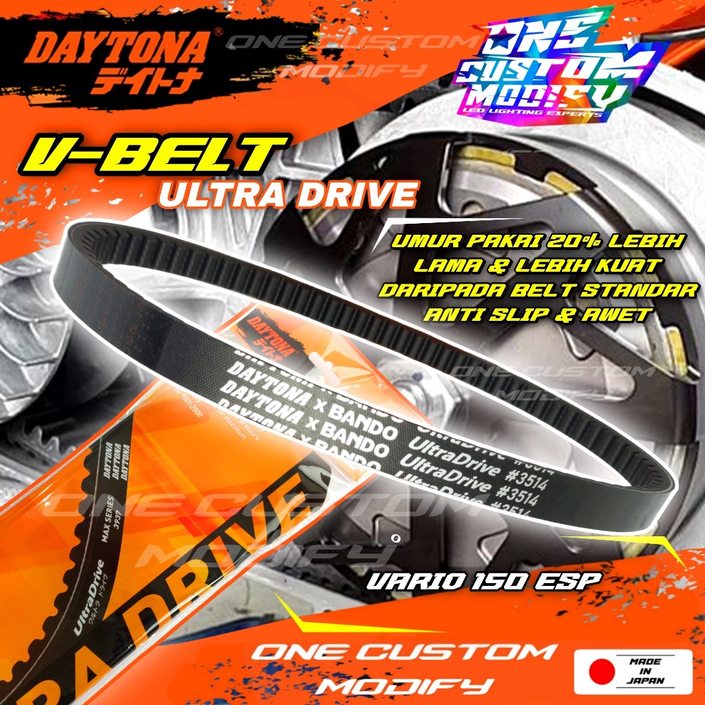 Jual VANBELT RACING DAYTONA ULTRA DRIVE VARIO 150 LED ESP 2015 2016 ...