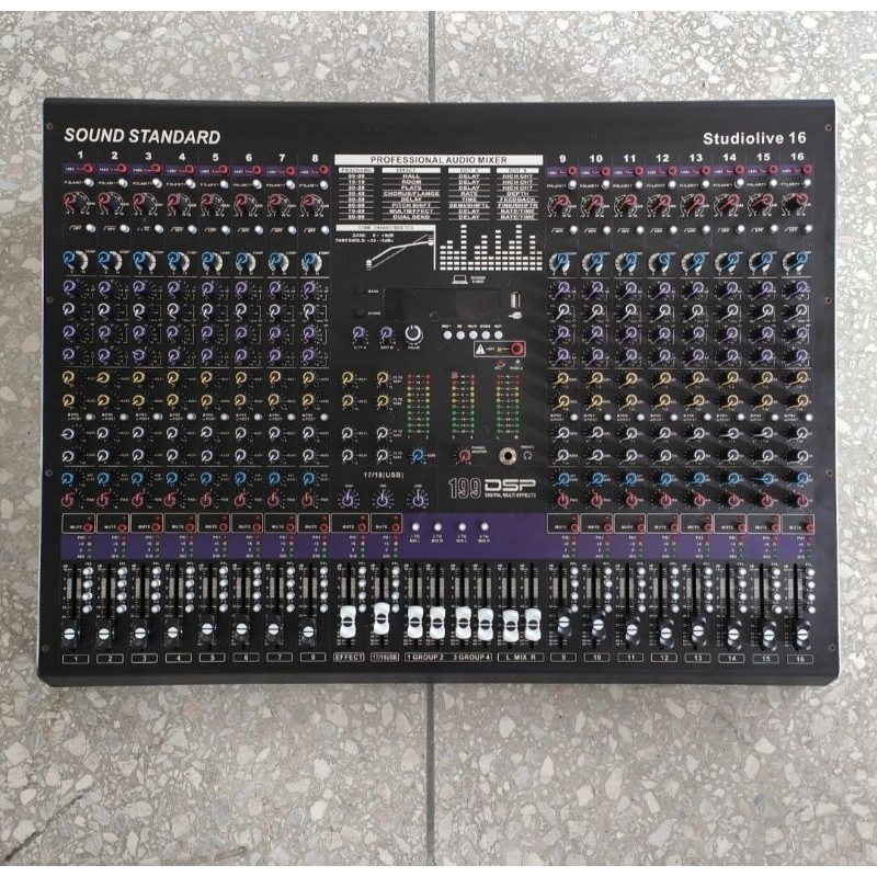 Jual Mixer Audio Sound Standard Live Studio16 StudioLive 16 Original ...