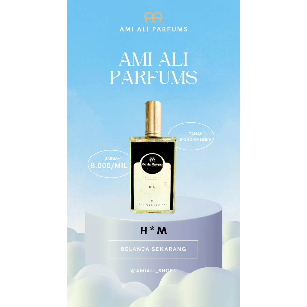 Jual INSPIRED H*M>BY AMI ALI PARFUM | Shopee Indonesia
