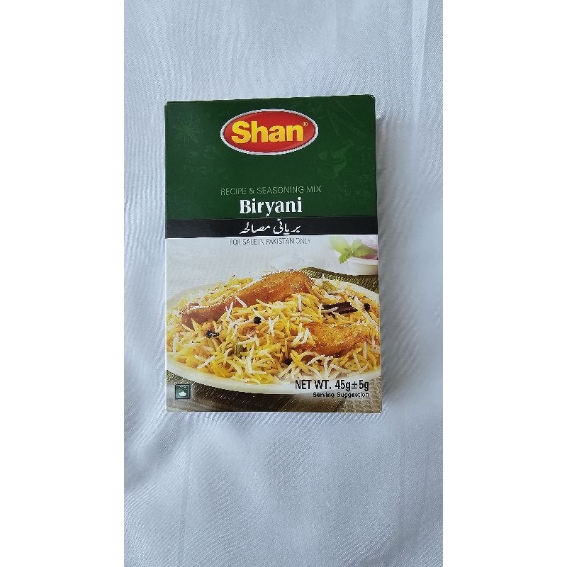 Jual Shan Biryani Masala Bumbu Instan Biryani Shan Bumbu Biryani India ...