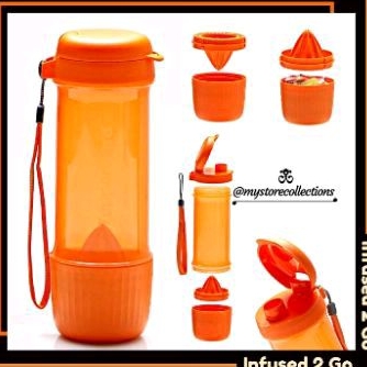Jual infused to go peach tupperware ori (1 pcs)ukuran 880ml | Shopee ...