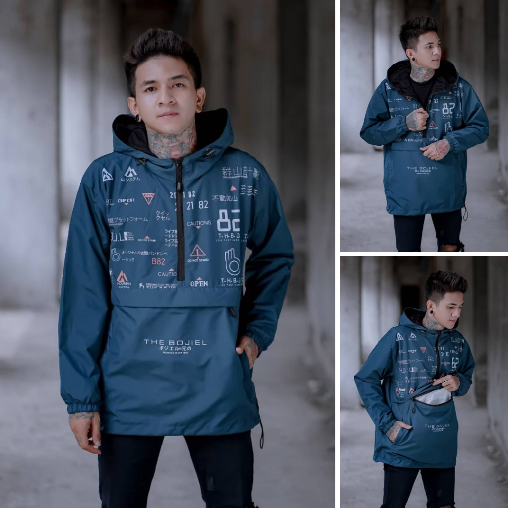 Jual JAKET OUTDOOR UNISEX TYPE CAGOULE MOTIF WATERPROOF ORIGINAL THE ...