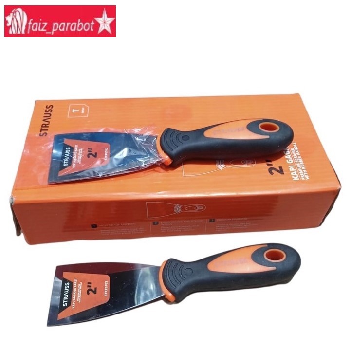 Jual Kape Gagang Karet 2" Inch/Scraper Skrap Gagang Karet Tebal ...