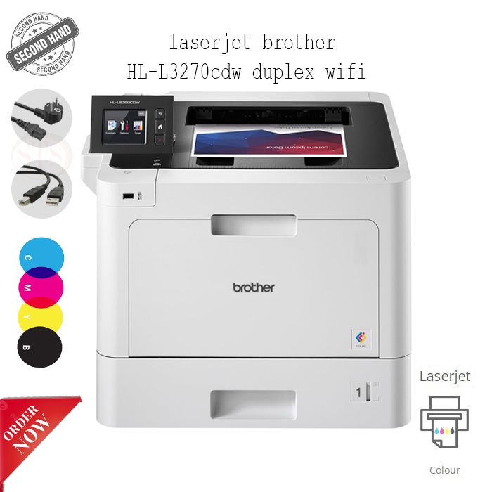 Jual Printer warna laserjet brother HL-L3270cdw duplex wifi | Shopee Indonesia