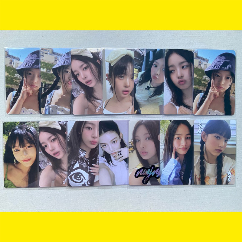 Jual Newjeans Official Photocard Weverse Bag Minji Hanni Danielle Haerin Hyein | Shopee Indonesia