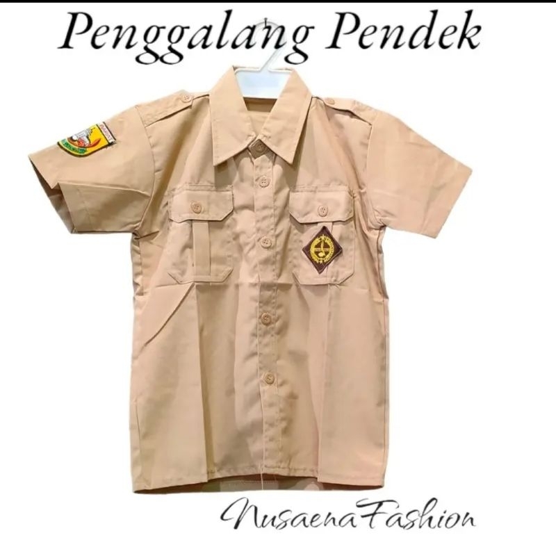 Jual BAJU SERAGAM PRAMUKA PENGGALANG SD/MI LENGAN PANJANG &PENDEK | Shopee Indonesia