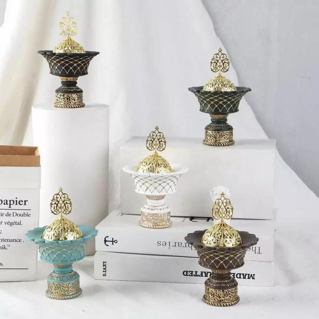 Jual Mabkhara Bukhur Dubai Cube Flowers Tempat Bakar Bukhur Tempat ...