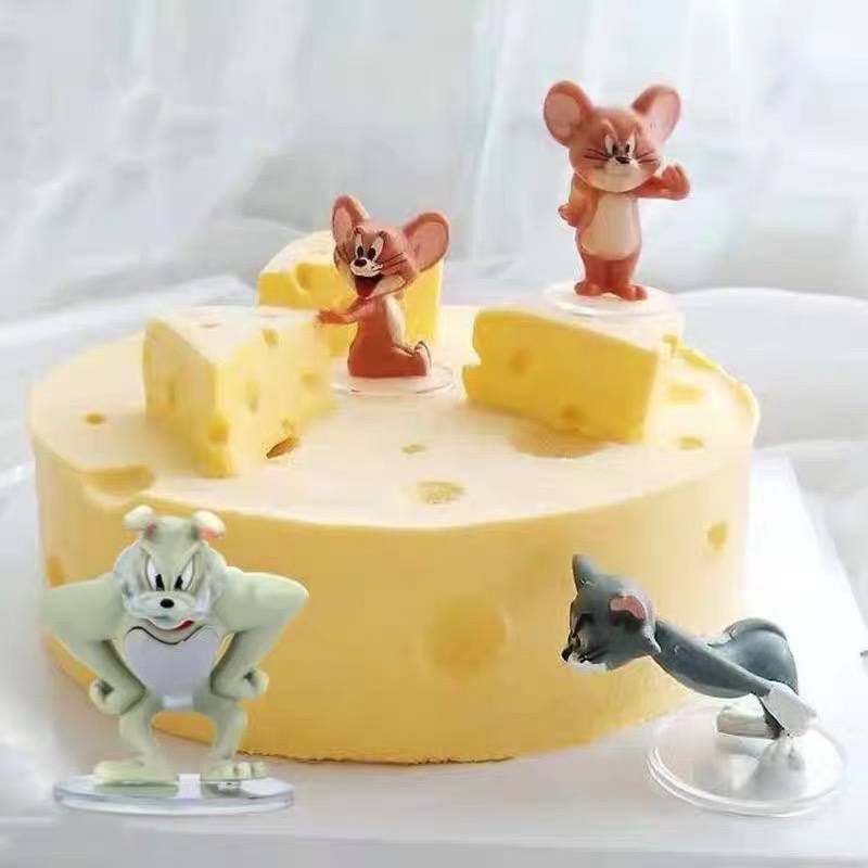 Jual Topper Boneka Tom and Jerry Tikus Kucing Bull Dog Anjing Dekorasi ...