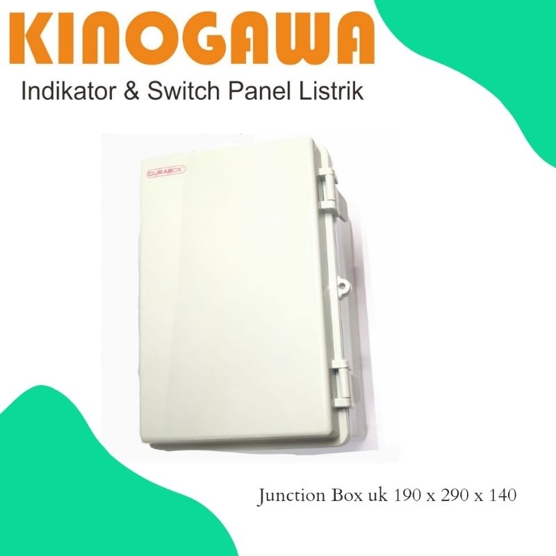 Jual box panel plastik 190 x 290 x 140mm ABS Junction+ Base Plate ...