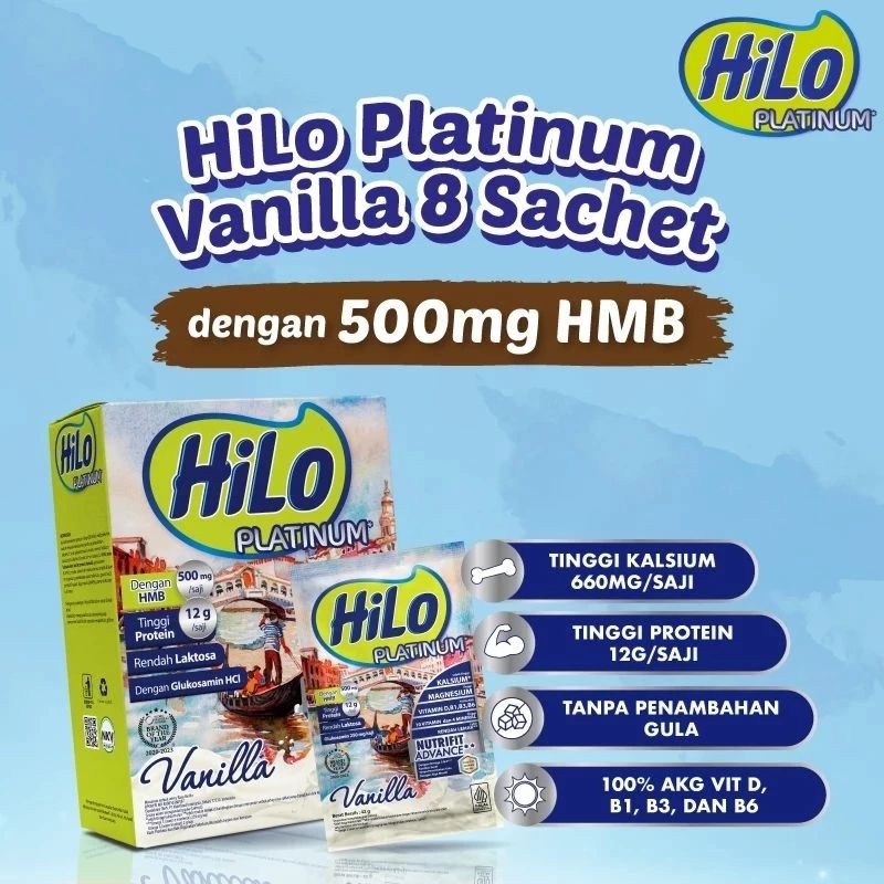 Jual HILO PLATINUM VANILLA 336gr | Shopee Indonesia