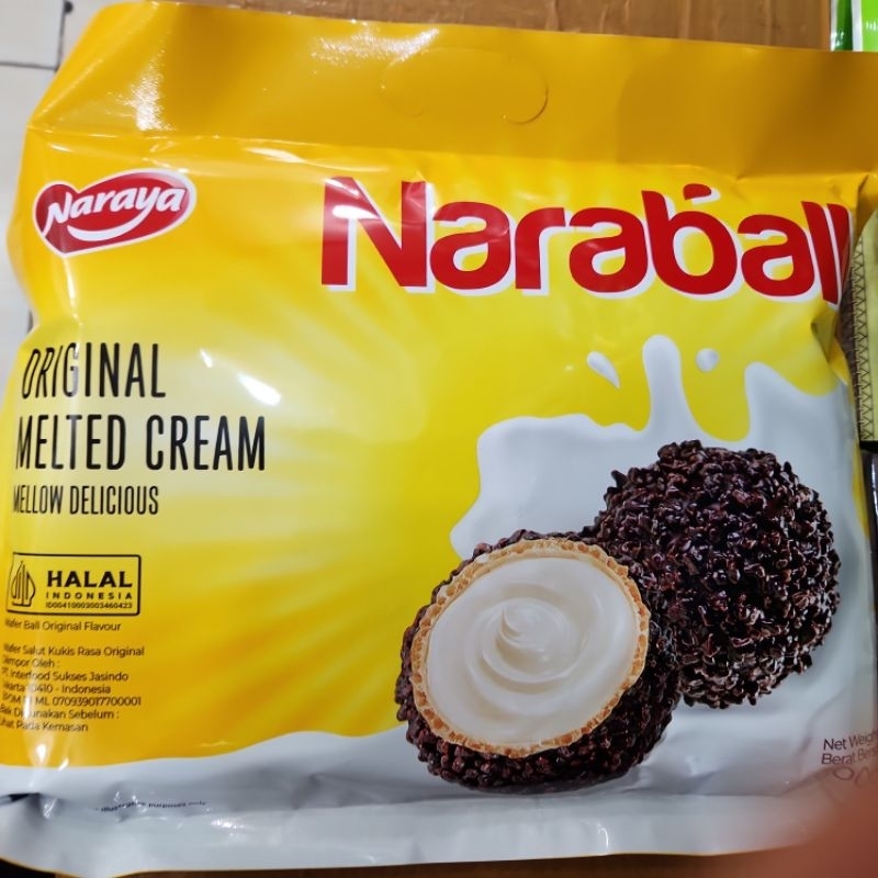 Jual Naraball Wafer Salut Kukis Original 300gram | Shopee Indonesia